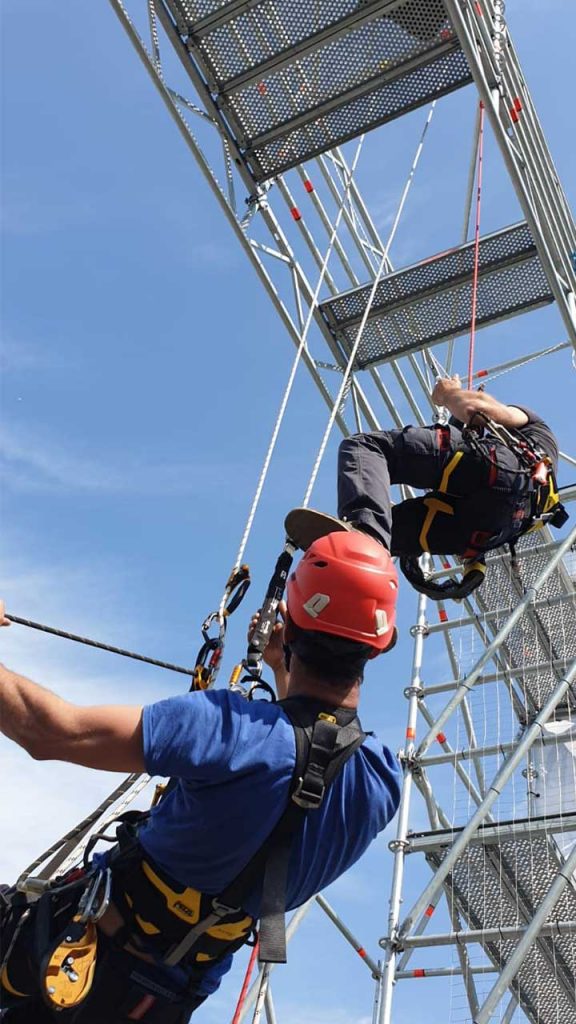 Corso di aggiornamento per lavori su fune - SA Sicurezza srl